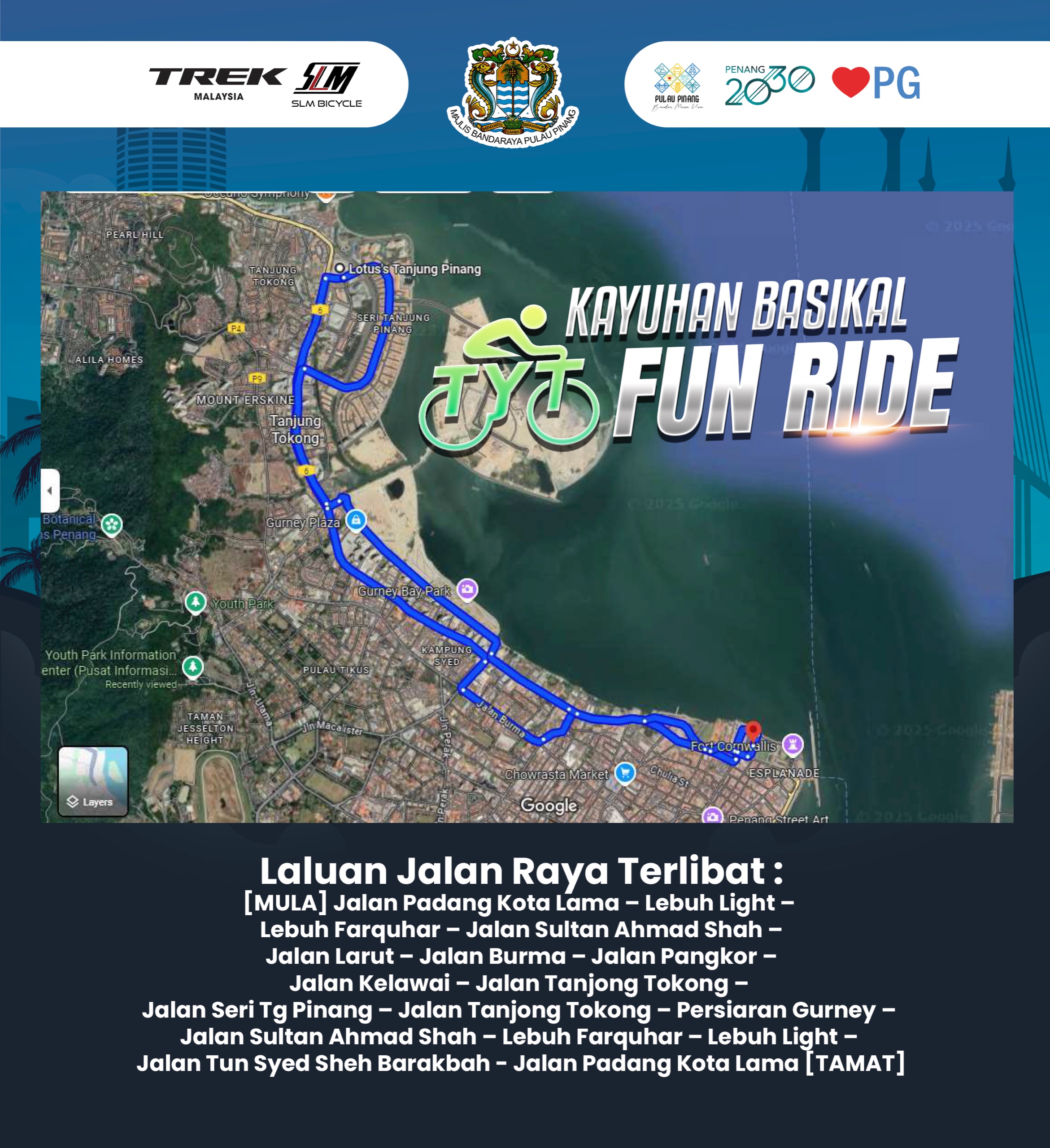 Kayuhan Basikal Fun Ride Sempena Sambutan Hari Ulang Tahun Ke-84 TYT ...