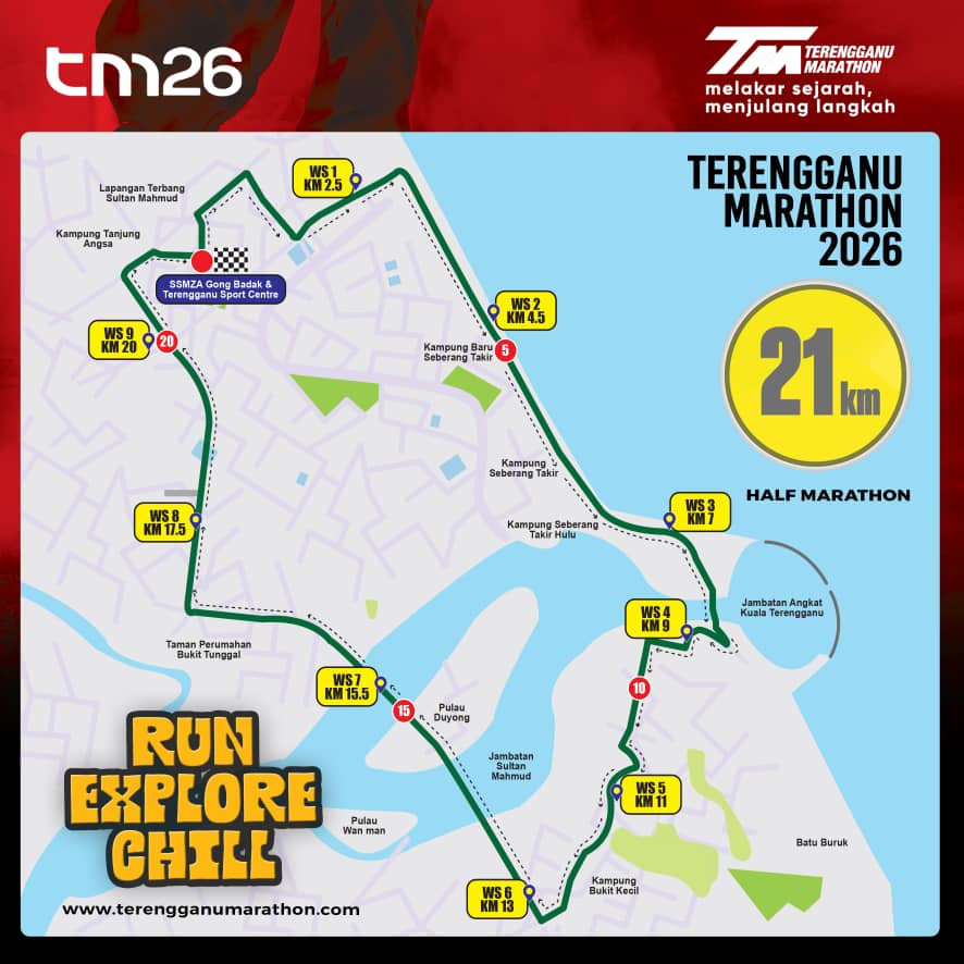 Terengganu Marathon 2026 | Howei Online Event Registration
