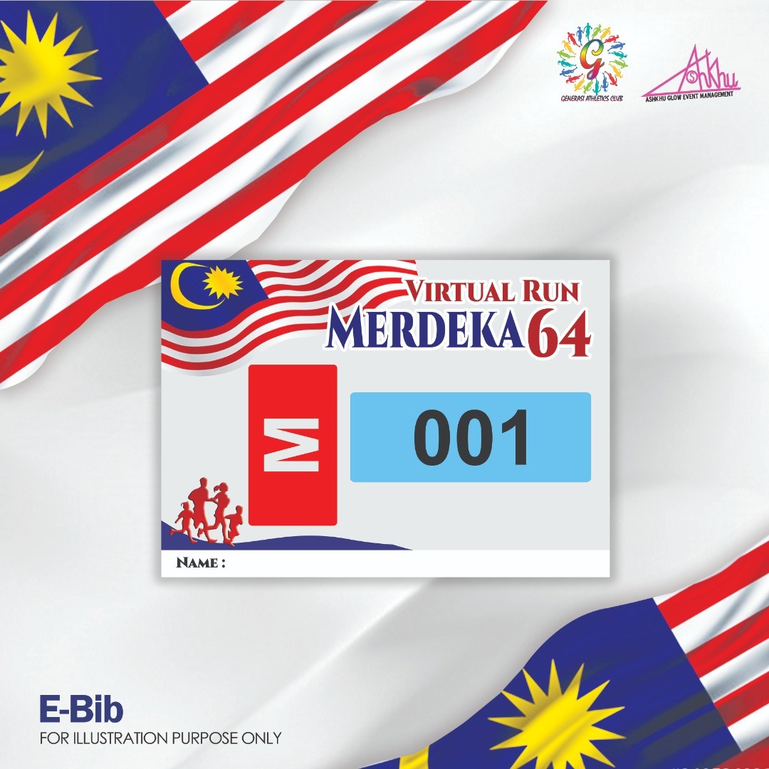 VIRTUAL RUN MERDEKA 64 – TERENGGANU | Howei Online Event Registration