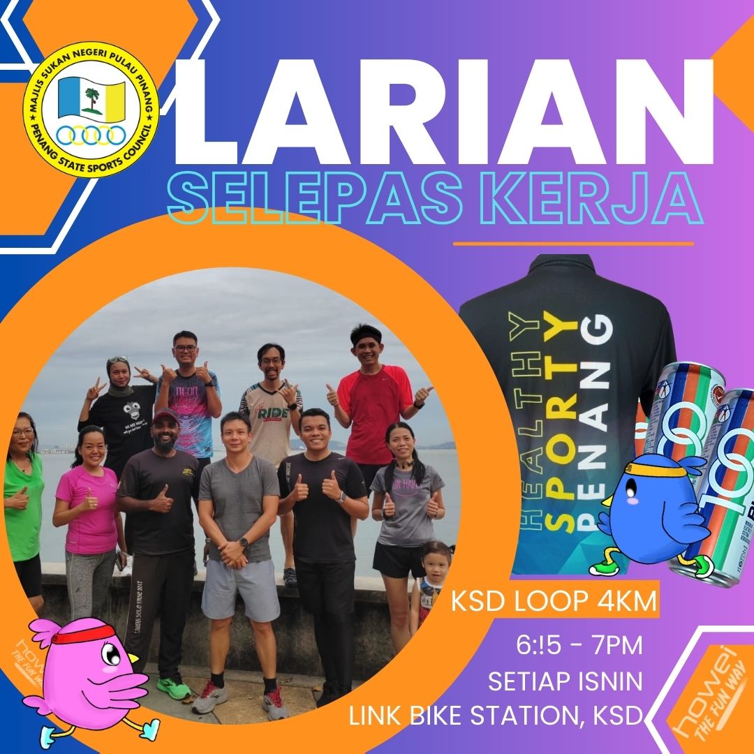 Larian Selepas Kerja - KSD Mon Fun Run March | Howei Online Event ...