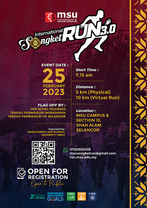 International Songket Run 3.0 | Howei Online Event Registration