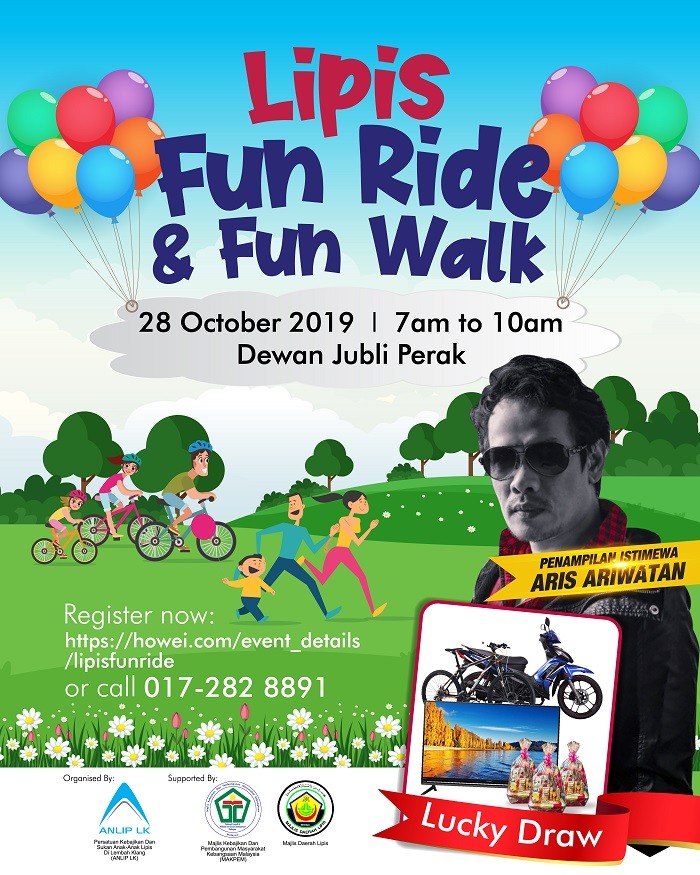 Lipis Fun Ride & Fun Walk | Howei Online Event Registration
