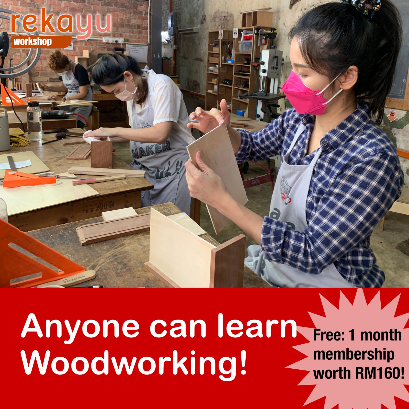 Introduction to Woodworking Level 1 | Howei Online Event Registration