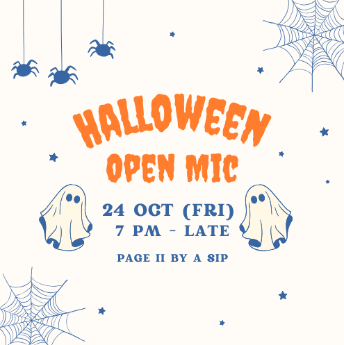Halloween Open Mic 2025 - Page II | Howei Online Event Registration