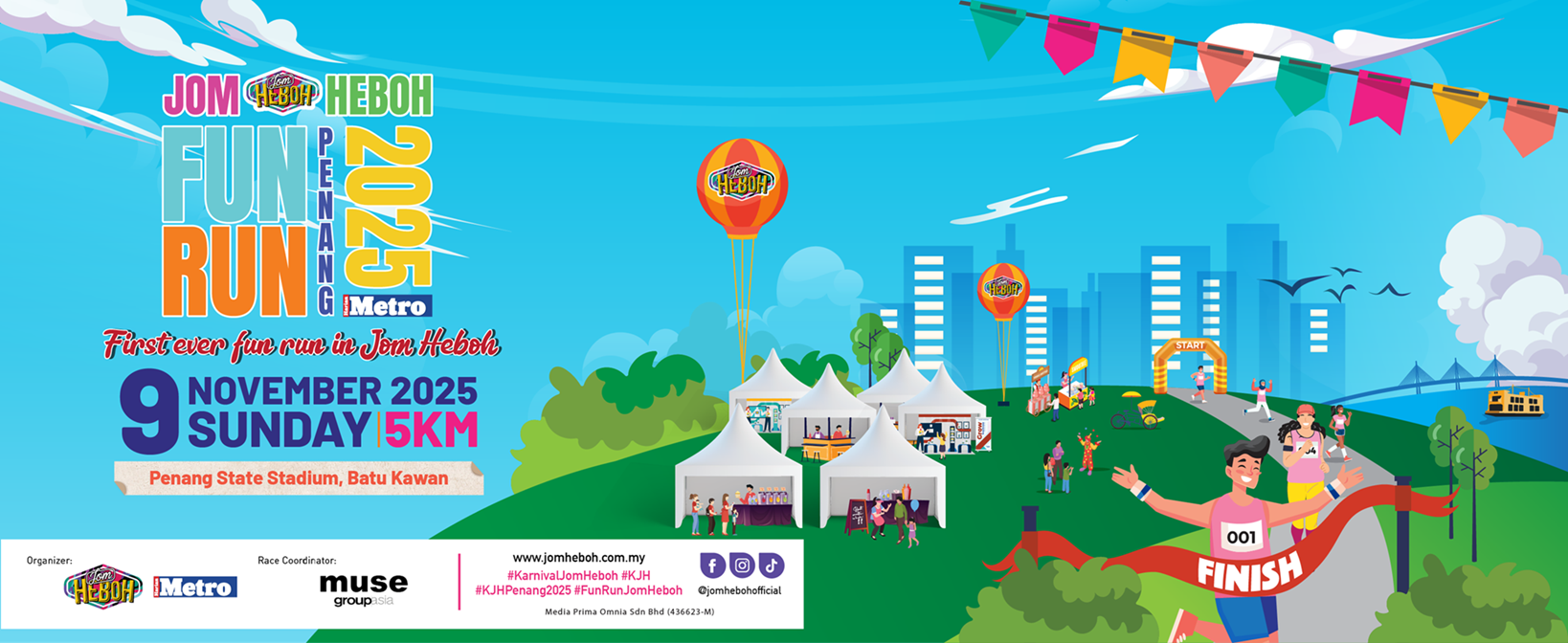 Jom Heboh Fun Run 2025 | Howei Online Event Registration