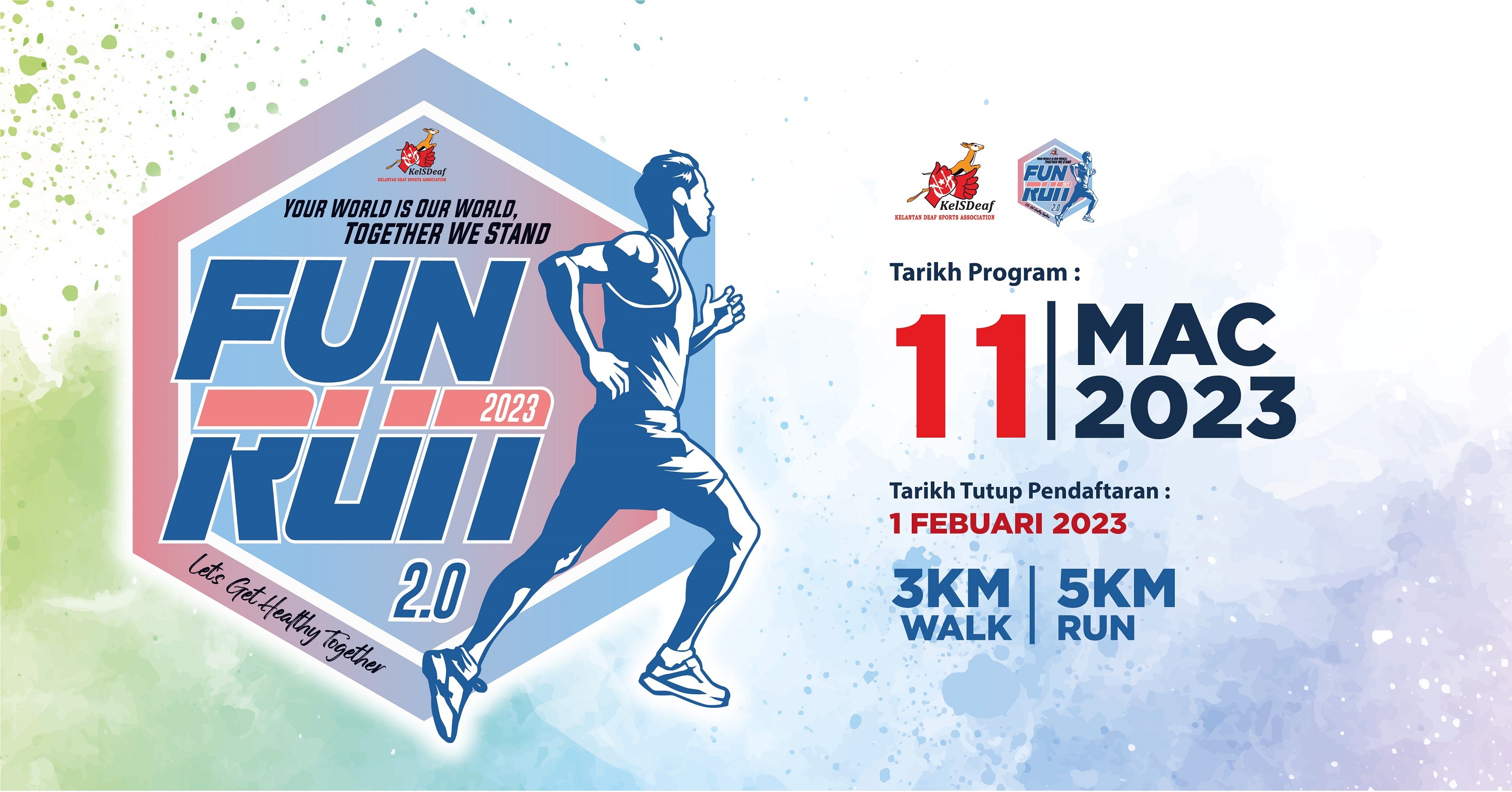 Your World Is Our World, Together We Stand, Fun Walk & Run | Howei ...