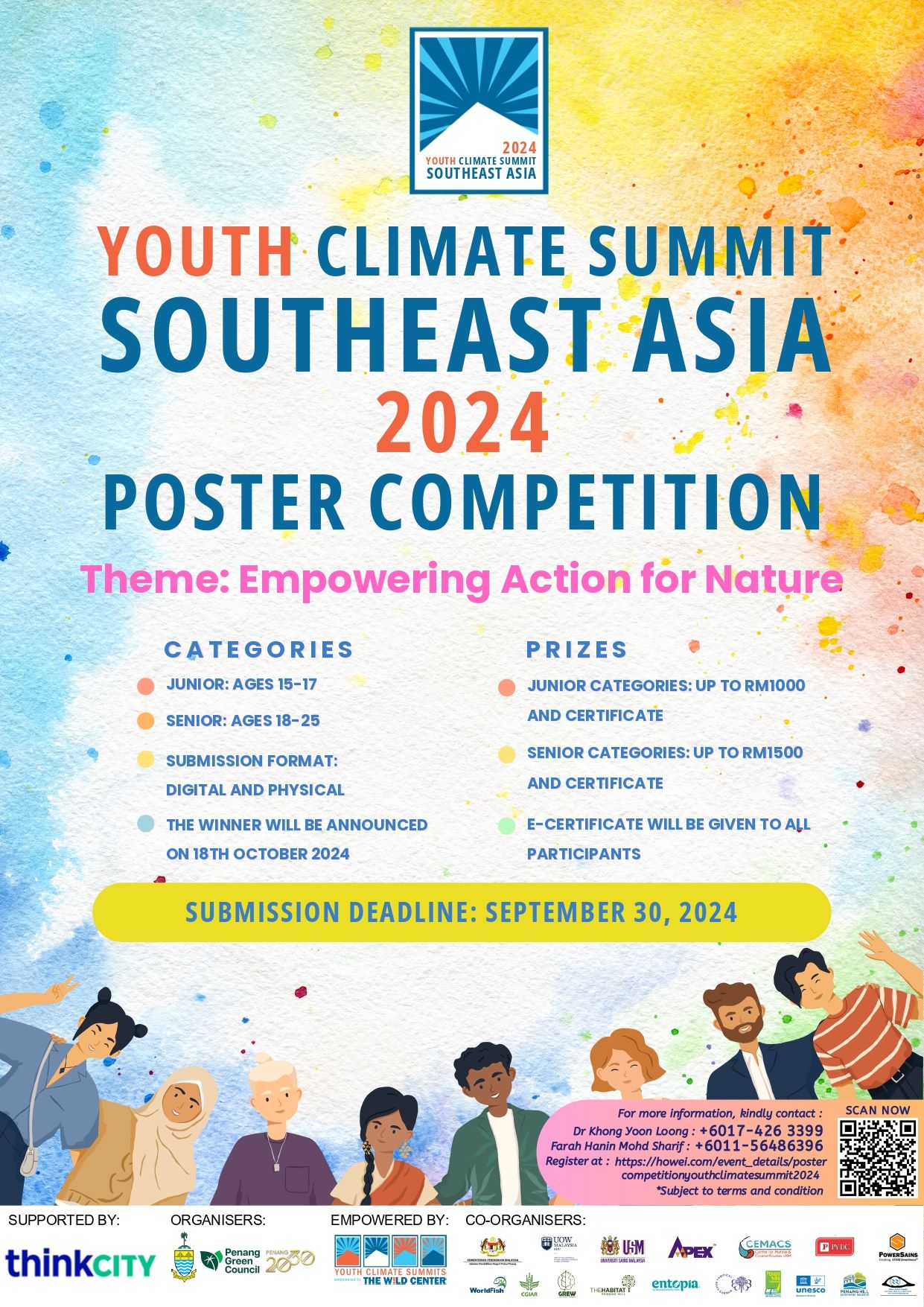 Poster Competition - Youth Climate Summit 2024 | Howei Online Event ...