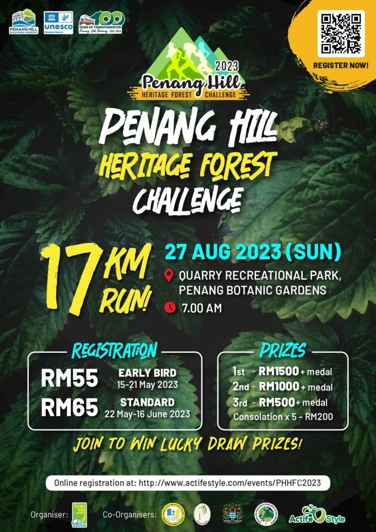 Penang Hill Heritage Forest Challenge 2023 | Howei Online Event ...