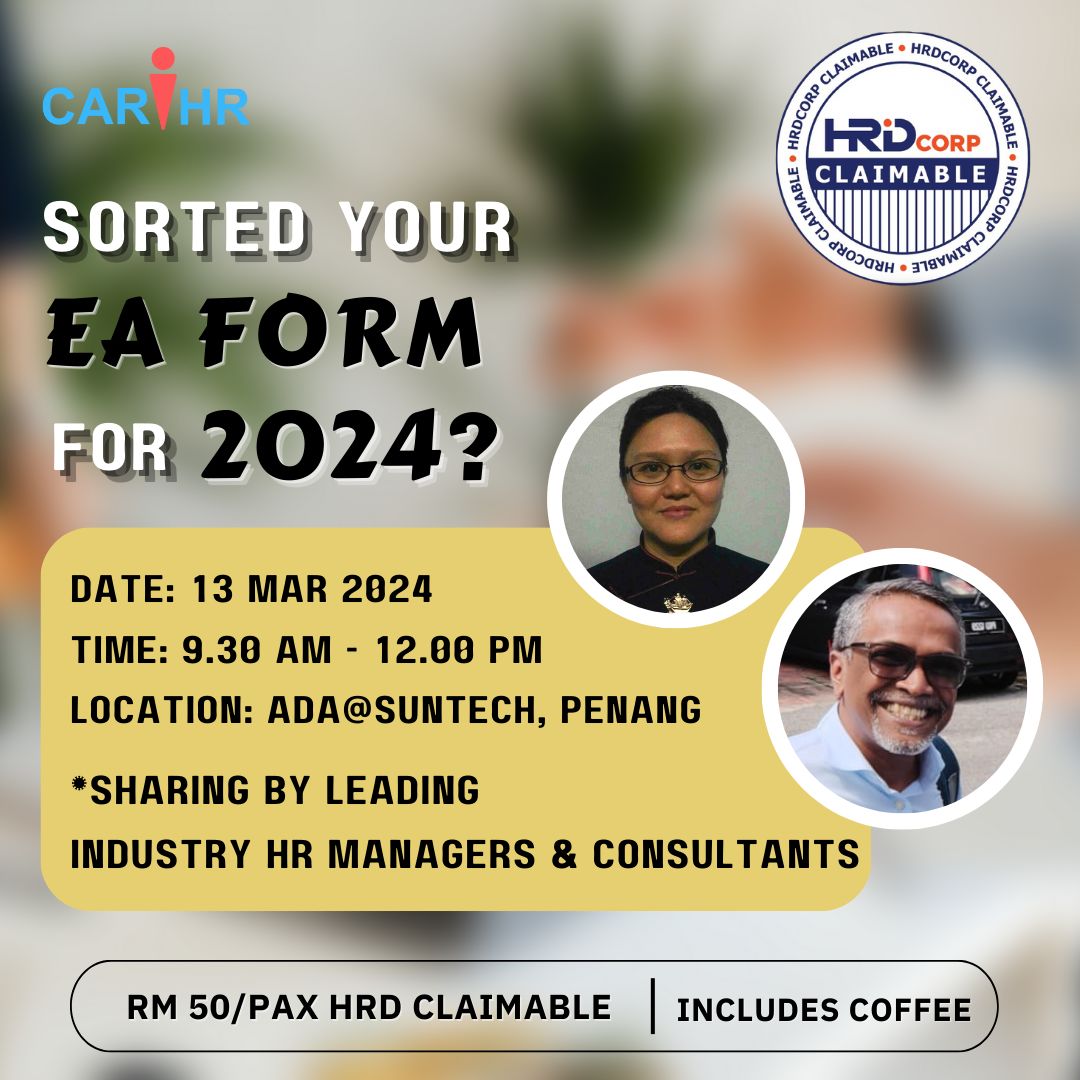 Sorted Your EA Form For 2024? | Howei Online Event Registration