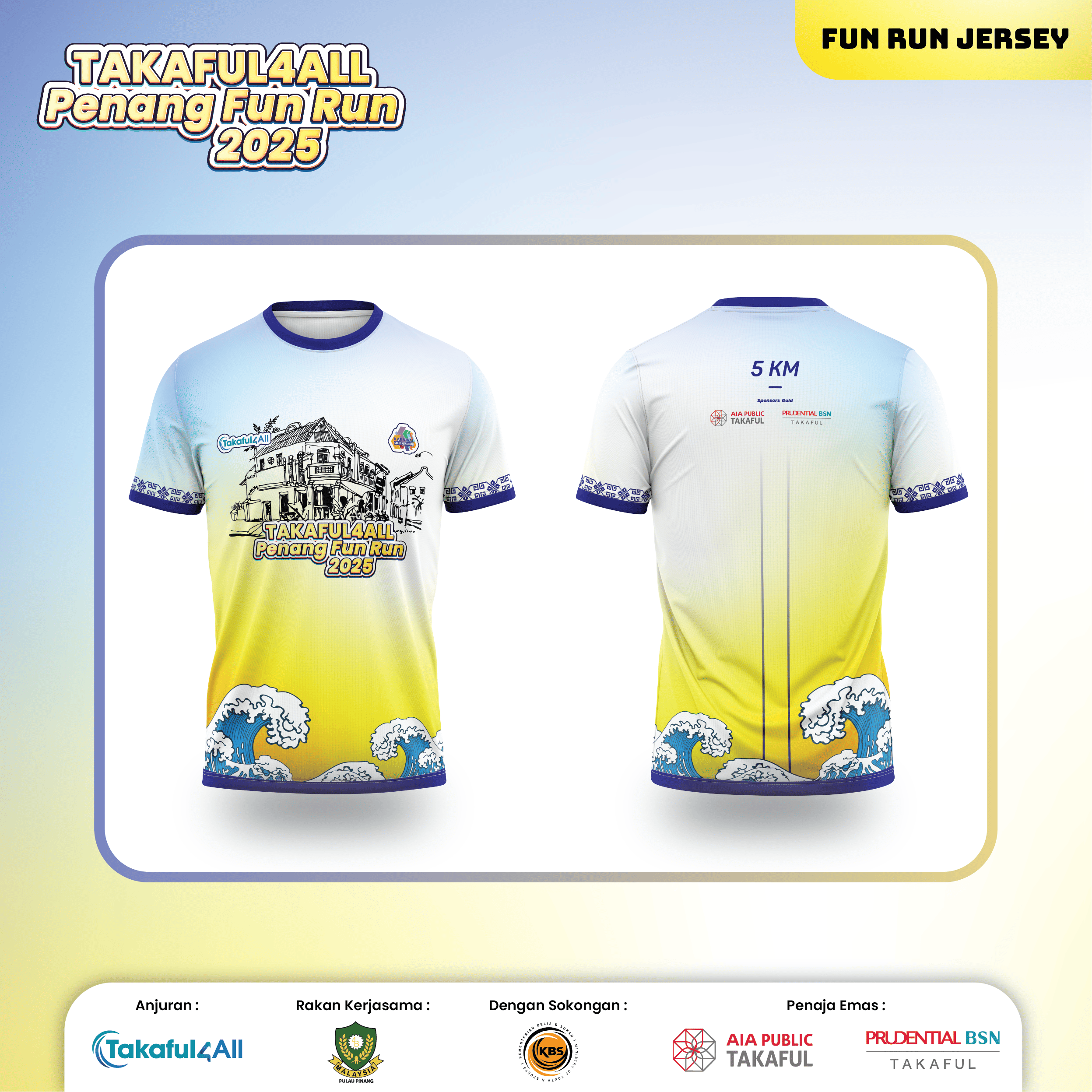 5KM TAKAFUL4ALL Penang Fun Run 2025 | Howei Online Event Registration