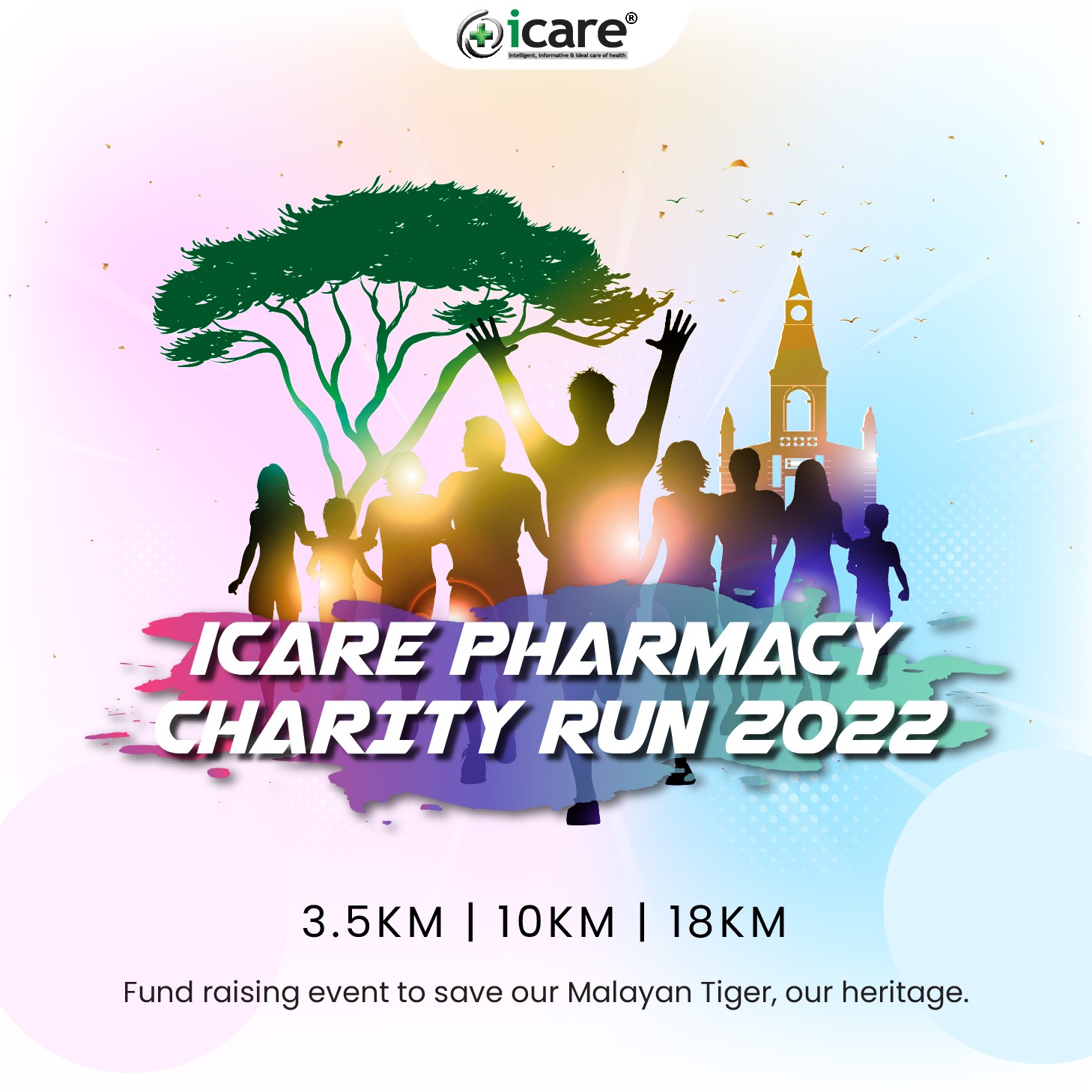 ICARE PHARMACY CHARITY RUN 2022 | Howei Online Event Registration